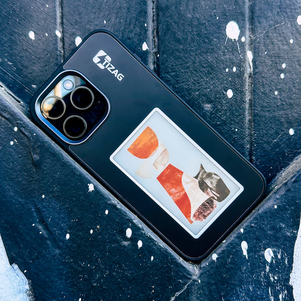 TIZAG Customizable iPhone Case Review | E Ink & NFC Technology